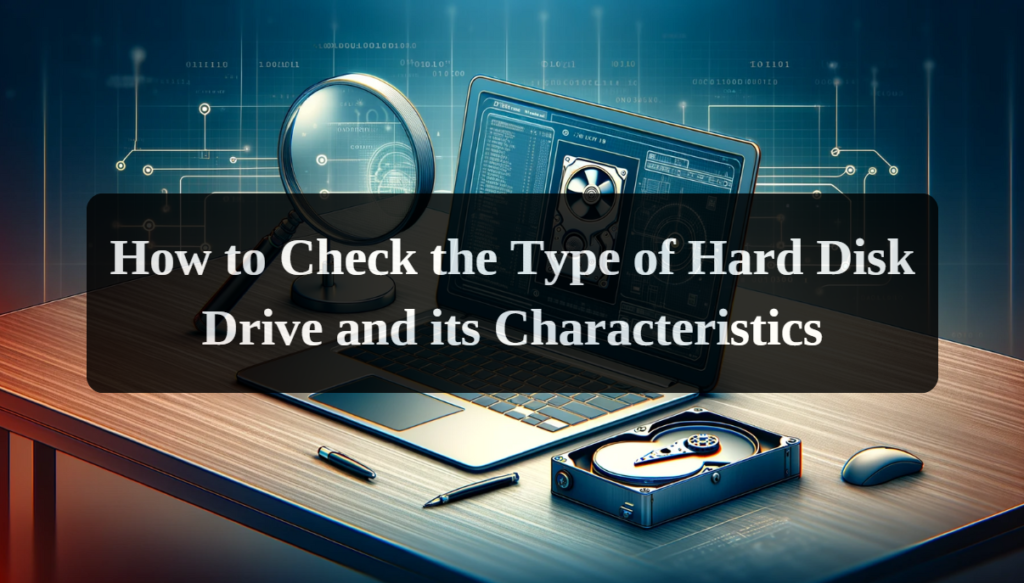 How to Check the Type of Hard Disk Drive and its Characteristics ...