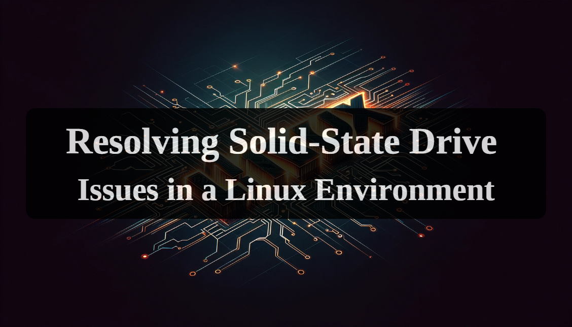 Resolving Solid-State Drive Issues in a Linux Environment - Dataleach
